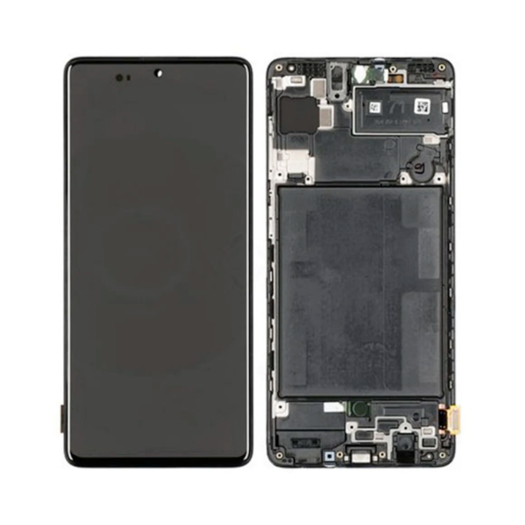 Pantalla Completa con marco A71 / A715 Oled SMALL – ctecnia Pantalla Completa con marco A71 / A715 Oled SMALL – ctecnia